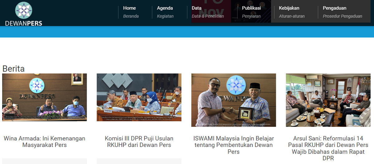 Cara Mengecek Data Wartawan Yang Telah Lulus Uji Kompetensi di Website ...